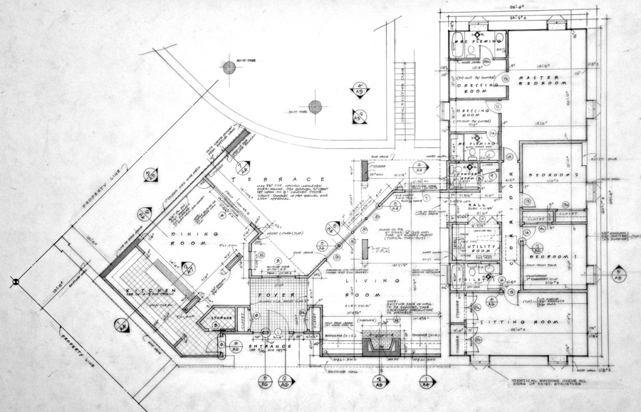 Fleming Residence Plan Version 2 – Diagonality